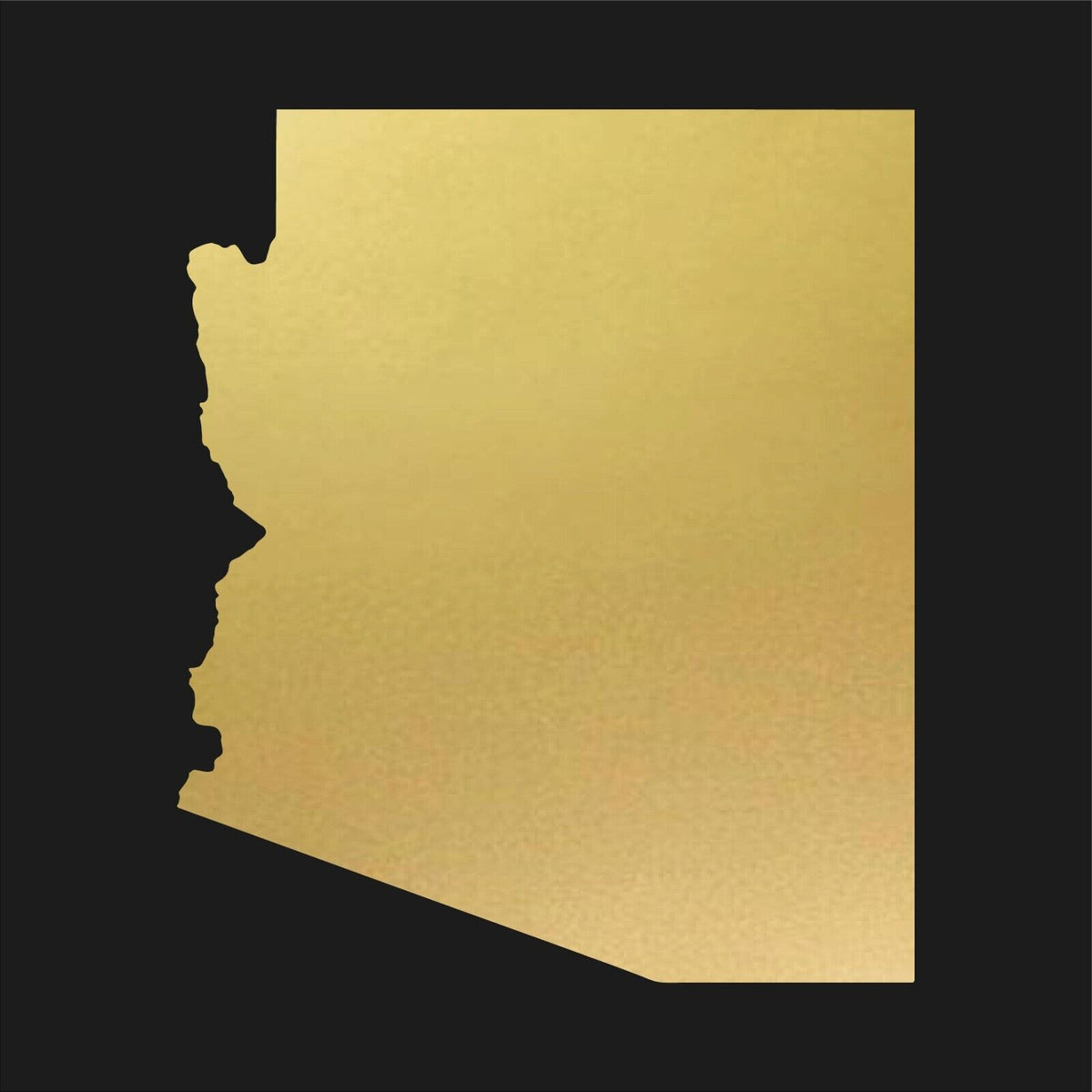 Arizona State Outline Vinyl Decal Car Window Laptop AZ Sticker – Kandy ...