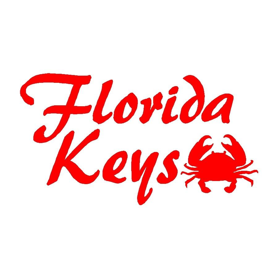 Florida Keys Vinyl Decal Car Window Laptop Key West Sticker – Kandy ...