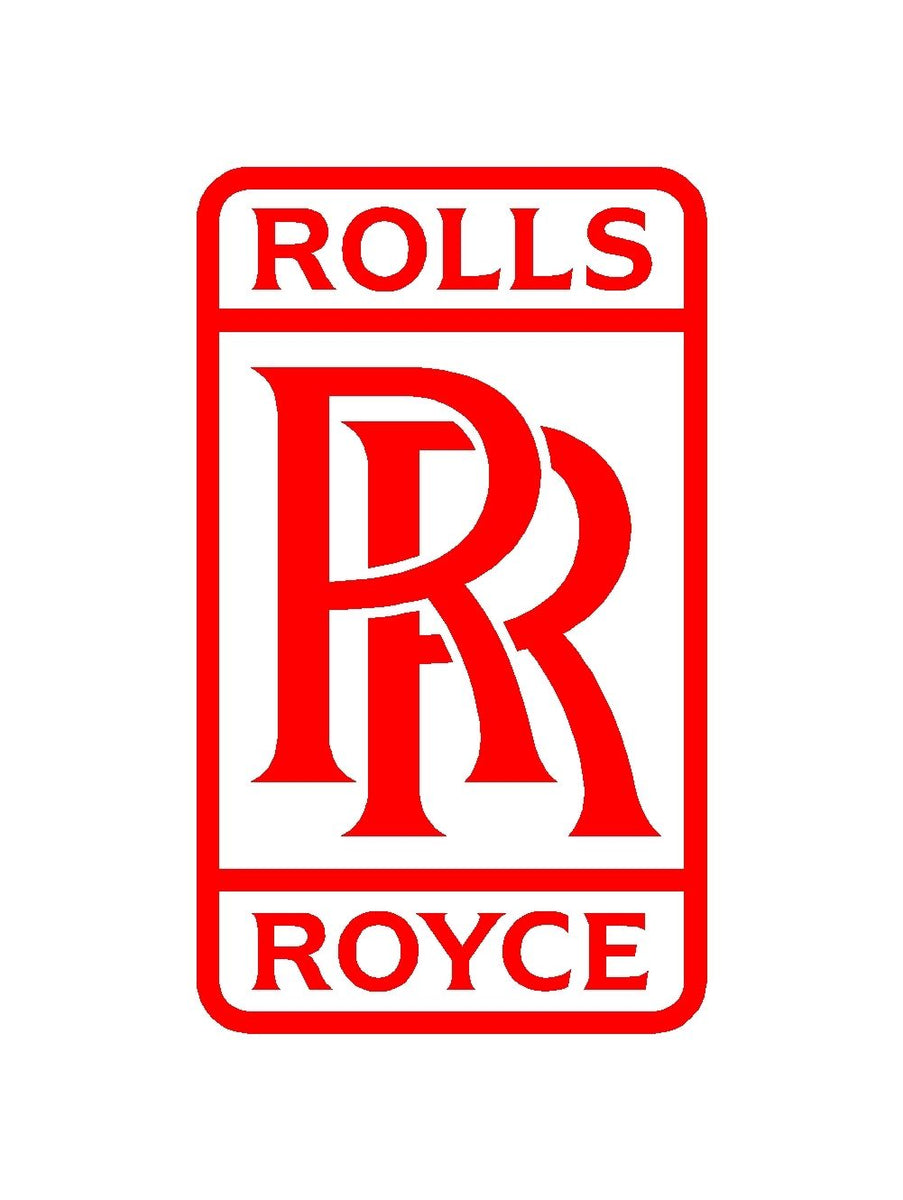 Rolls-Royce Logo Vinyl Decal Car Window Laptop Sticker – Kandy Vinyl Shop