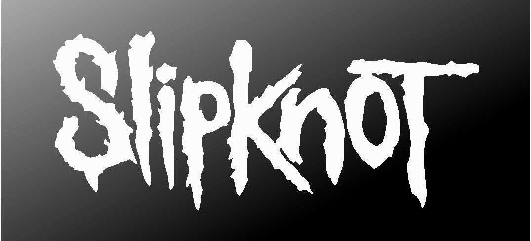 Slipknot Vinyl Decal Car Window Laptop Guitar Metal Band Logo Sticker ...