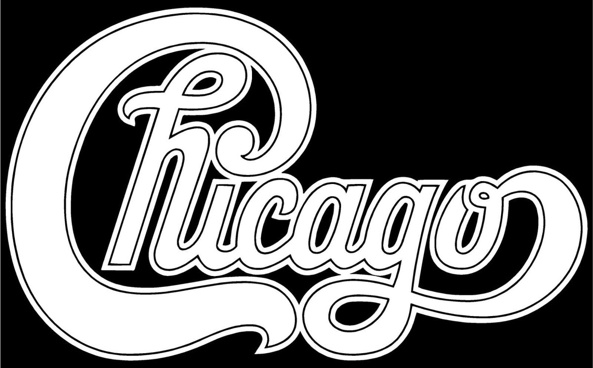 Chicago band Logo Vinyl Decal Laptop Car Window Speaker Sticker – Kandy ...