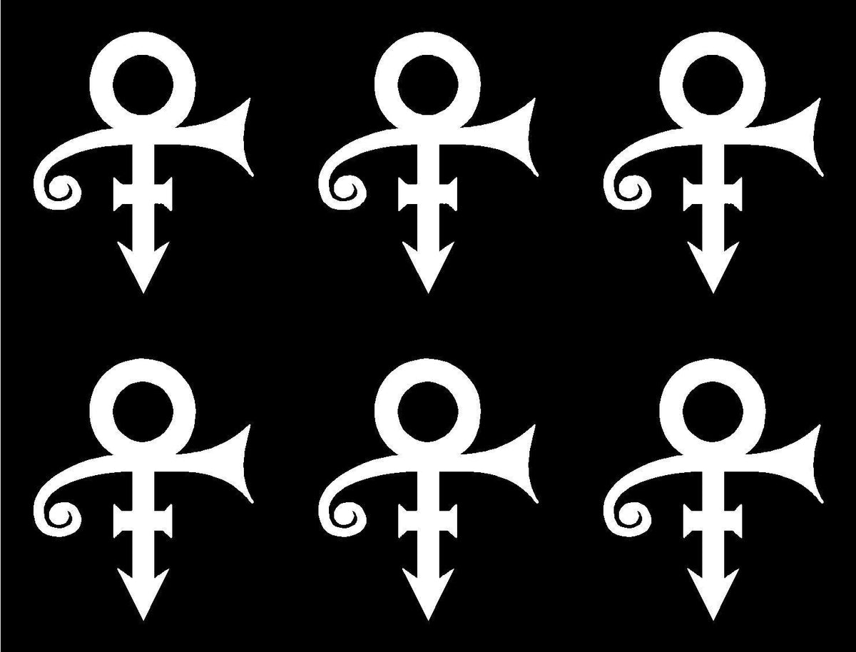 small Prince Logo Decal Laptop Phone Stickers Sheet of 6 – Kandy Vinyl Shop