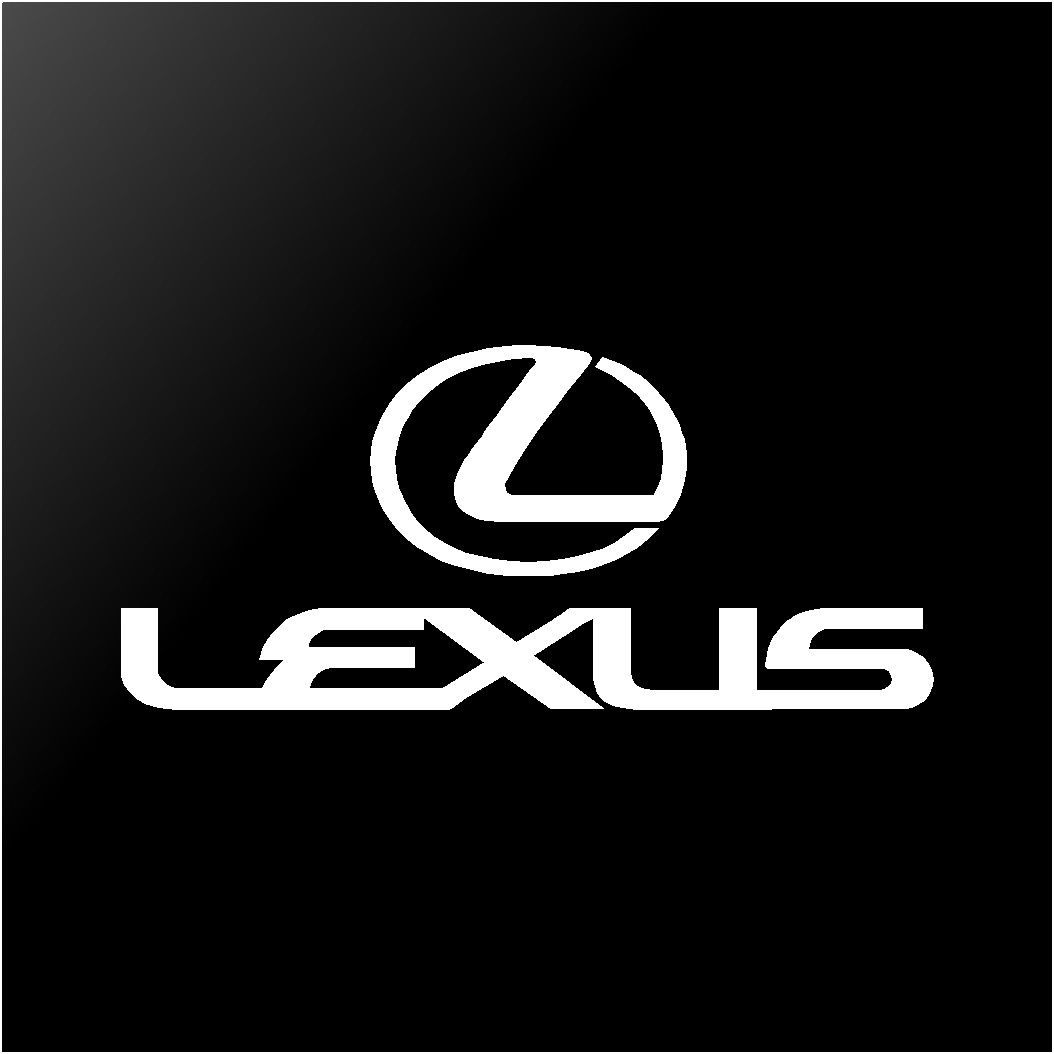 Lexus Emblem Logo Vinyl Decal Sticker – Kandy Vinyl Shop