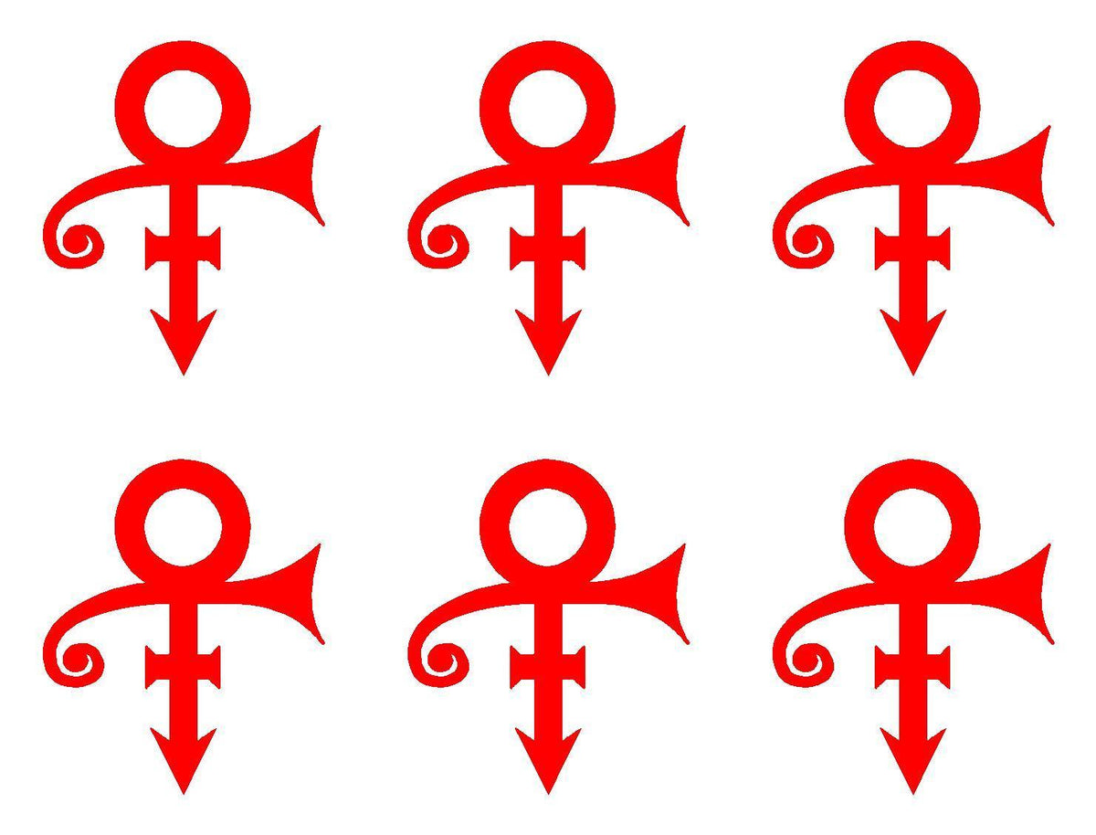 small Prince Logo Decal Laptop Phone Stickers Sheet of 6 – Kandy Vinyl Shop