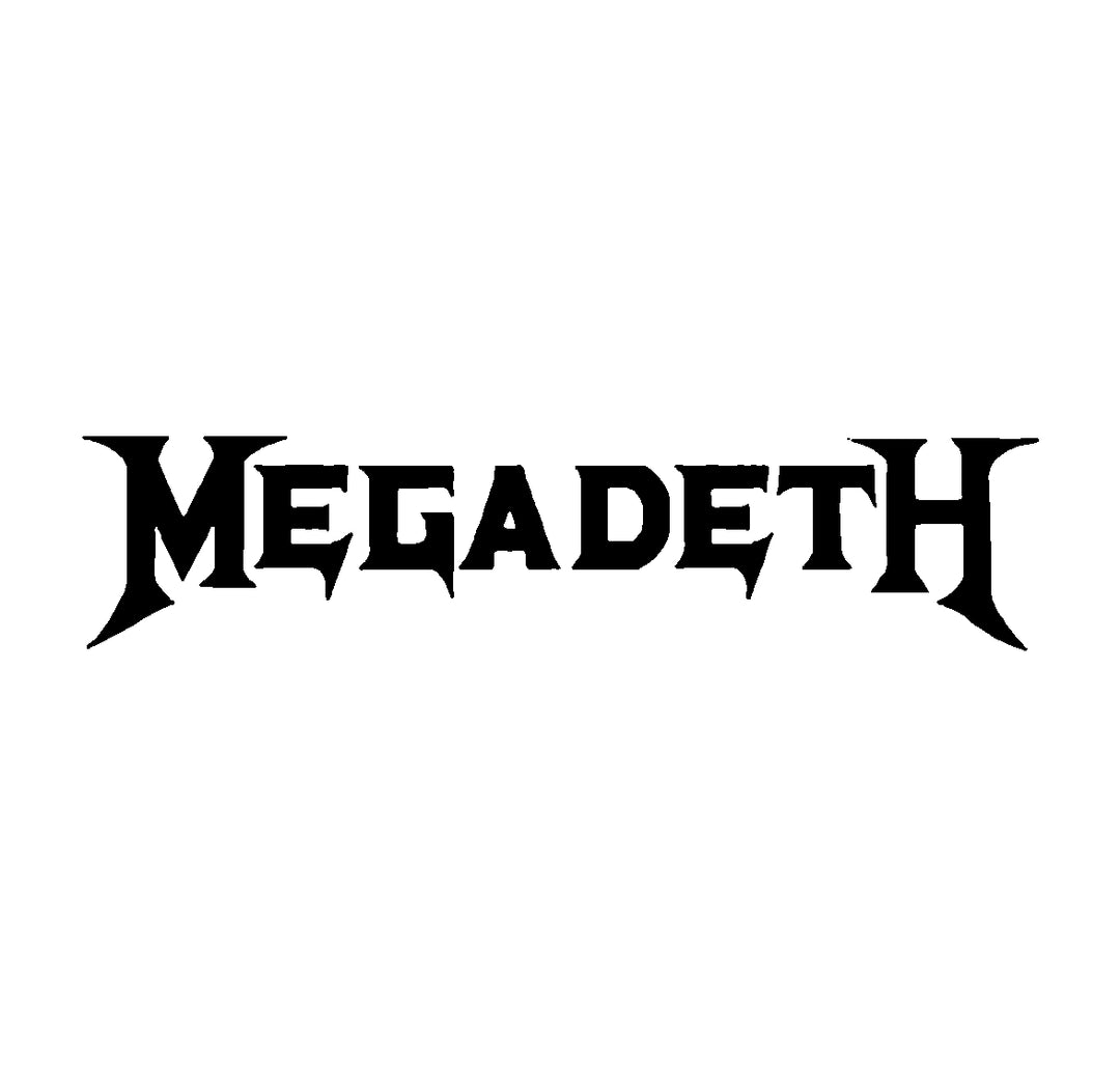 Megadeth Vinyl Decal Sticker – Kandy Vinyl Shop