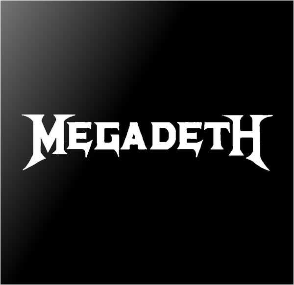 Megadeth Vinyl Decal Sticker – Kandy Vinyl Shop